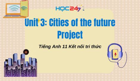 Project Unit 3 lớp 11 Cities of the future