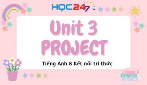Project Unit 3 lớp 8 Teenagers
