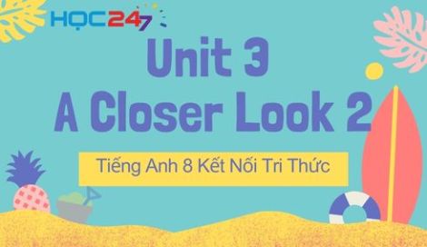 A closer look 2 Unit 3 lớp 8 Teenagers